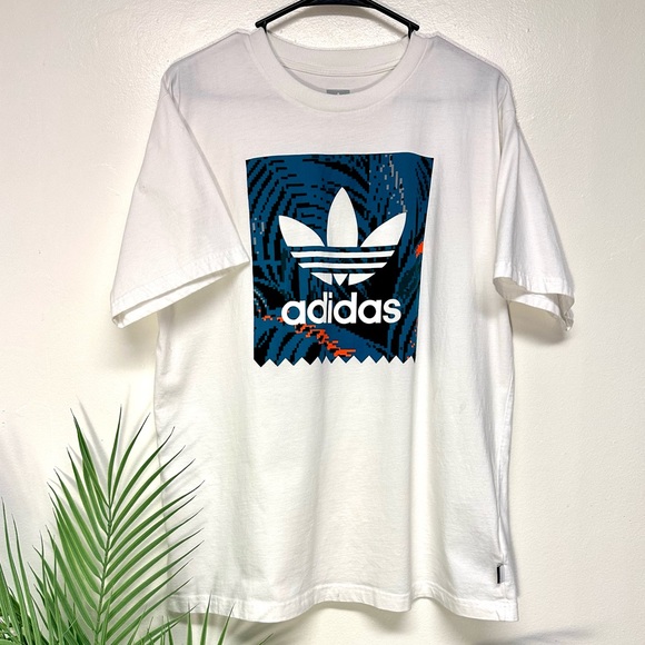 adidas | Shirts | Adidas Original Box Logo Tshirt | Poshmark